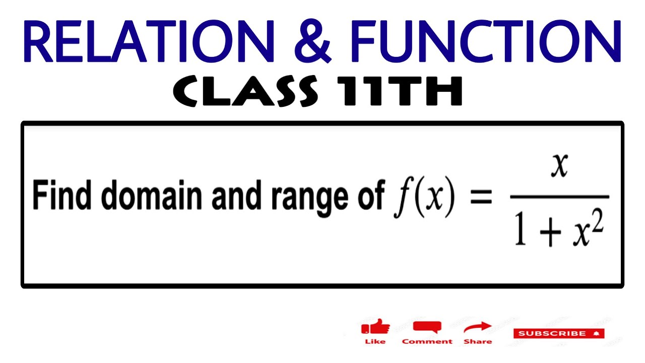 Find Domain And Range Of F x x 1 x 2 L Relation And Function 11th find-domain-and-range-of-f-x-x-1-x-2-l-relation-and-function-11th