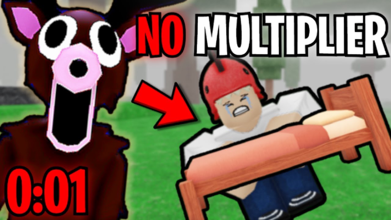 I Survived 99 Nights in The Forest With NO MULTIPLIER? (LONGEST GAME ...