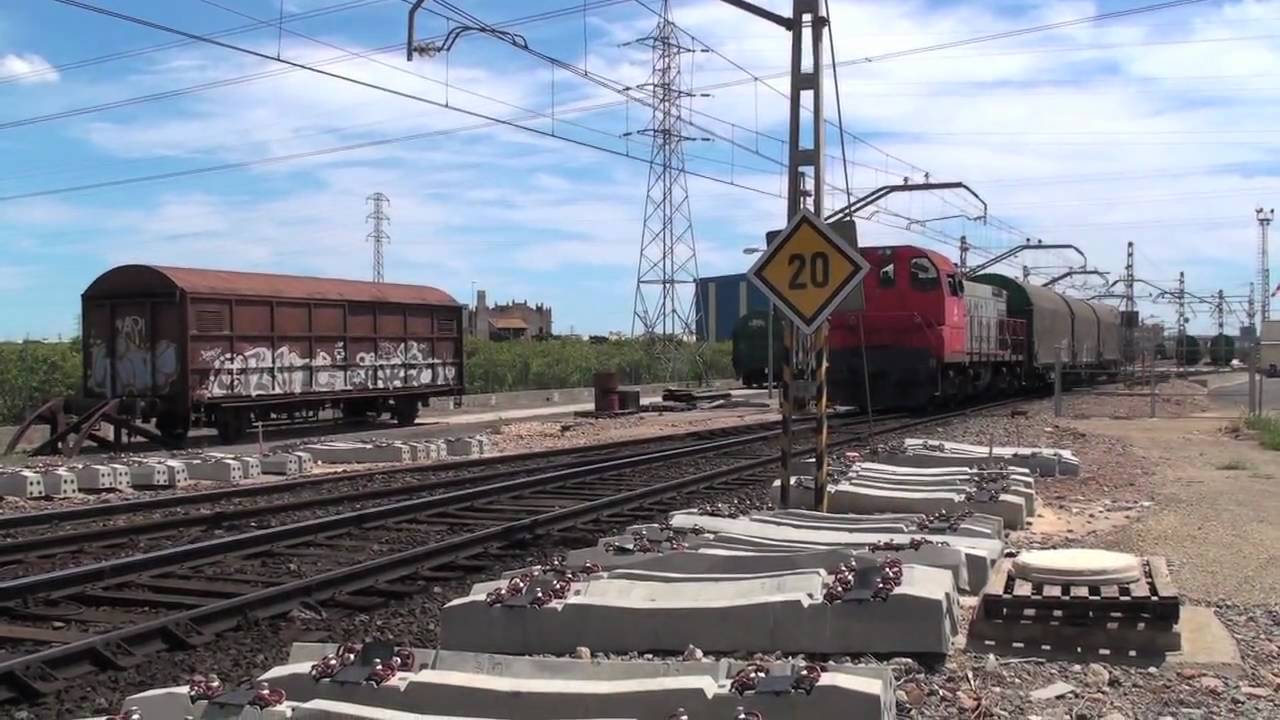 Renfe 310 - Sagunto producto Siderúrgico - YouTube