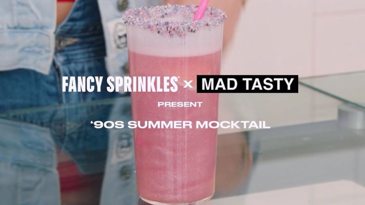MAD TASTY X Fancy Sprinkles, Summer 90s Mocktail - YouTube