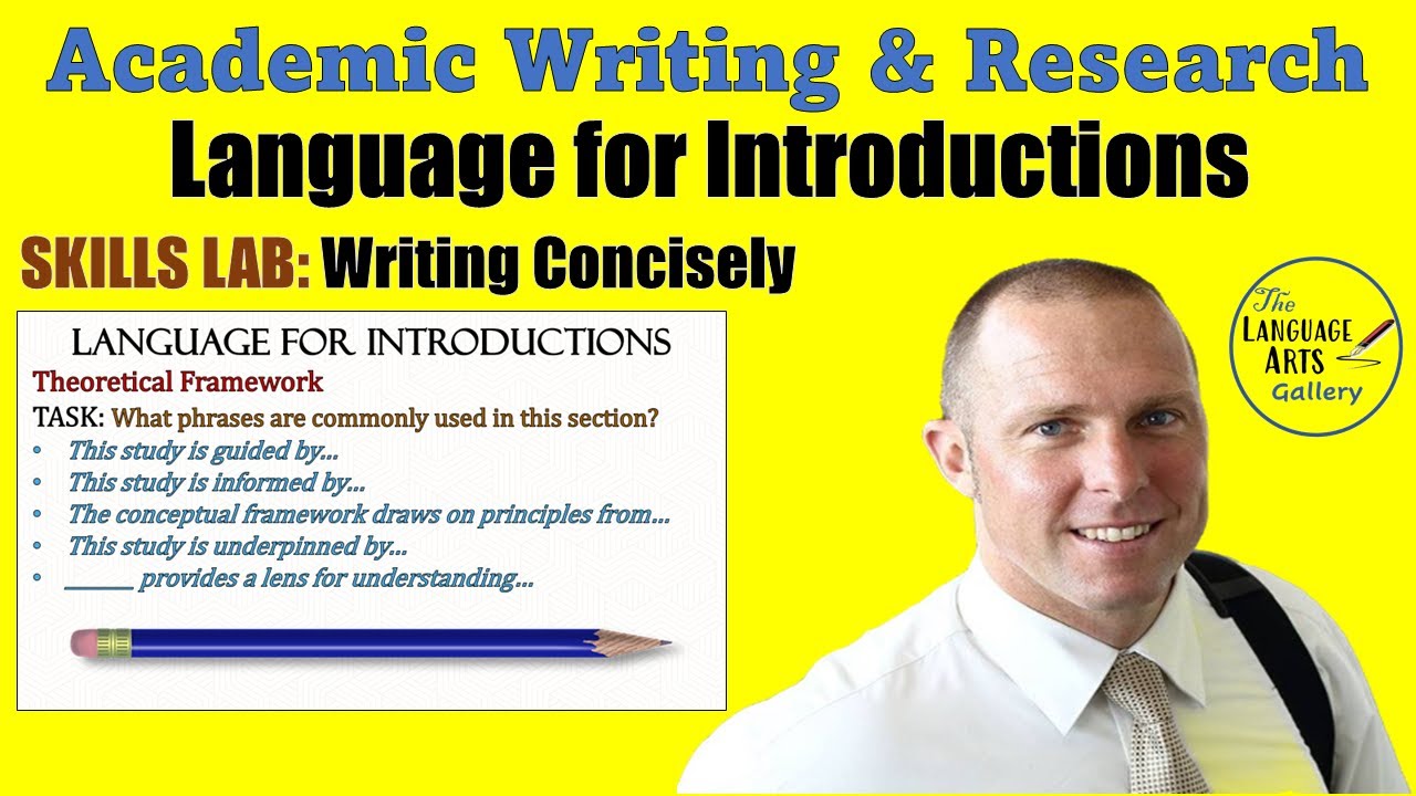 Academic Introductions & Writing Concisely - Phrases for Thesis ...