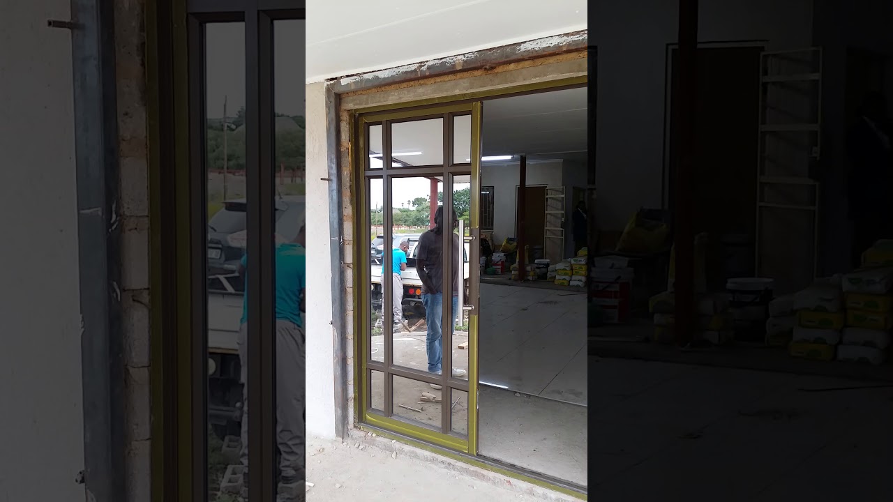 Double door installation today - YouTube