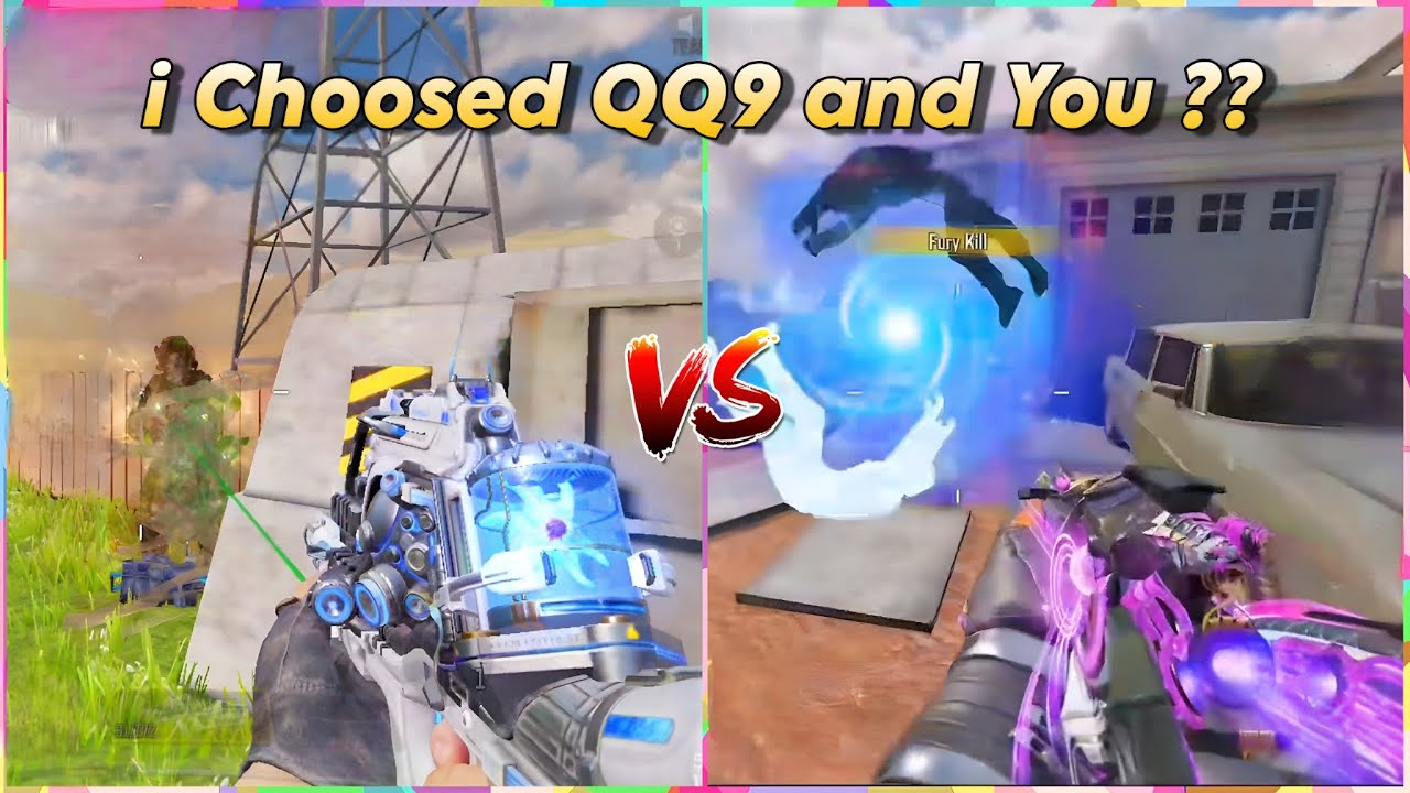 Codm Mythic qq9 vs Mythic Cbr4 | Comparison with kill effect and ...