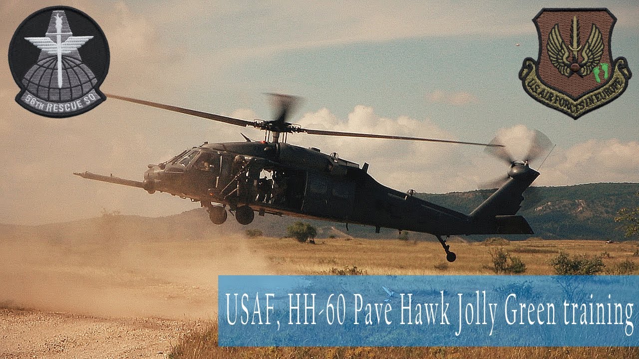 🇺🇸 HH-60 페이브호크는/Sikorsky HH-60 Pave Hawk - Jolly Green training ...