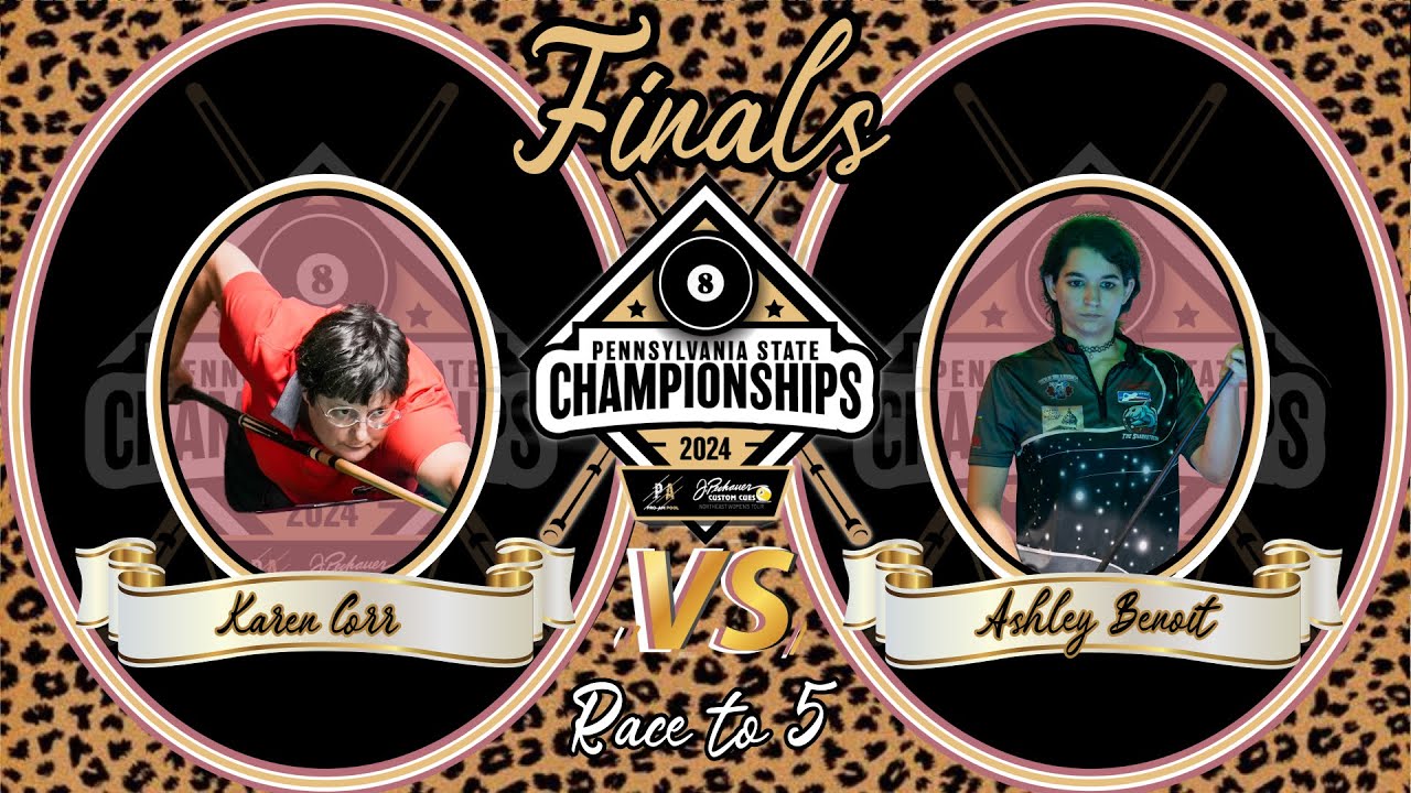 Road to the 2024 Pennsylvania State Women's 8 Ball Championship (Finals ...