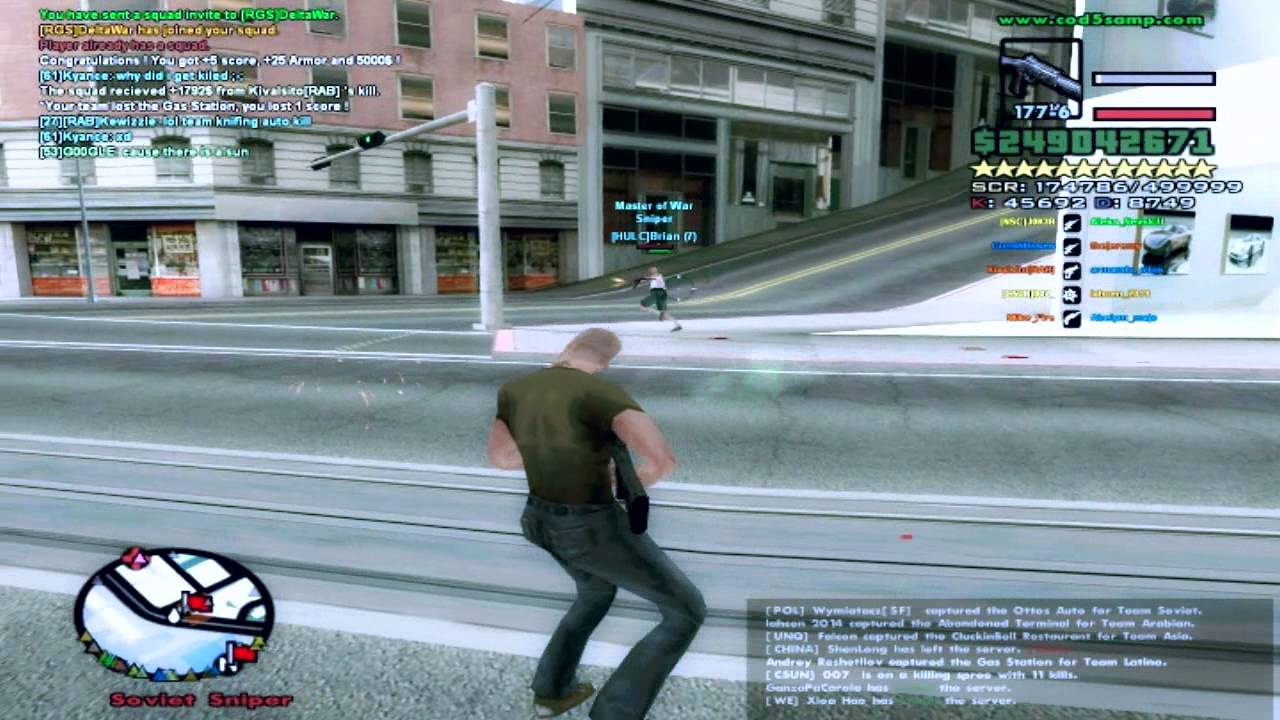 CODE5 SAMP Resurrection - 0.3z montage/fragmovie by Wymiatacz - YouTube