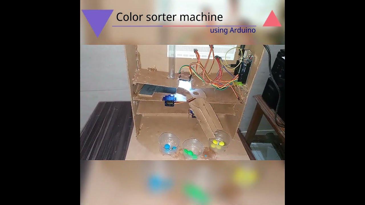 Color Sorter Machine #industrialautomation #video #project #engineering ...