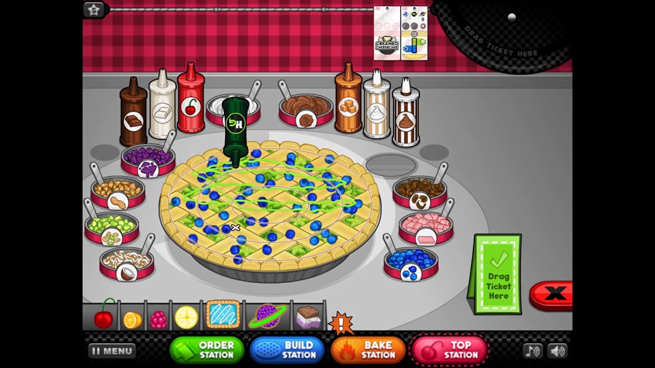 Papa's Bakeria - Steven - YouTube