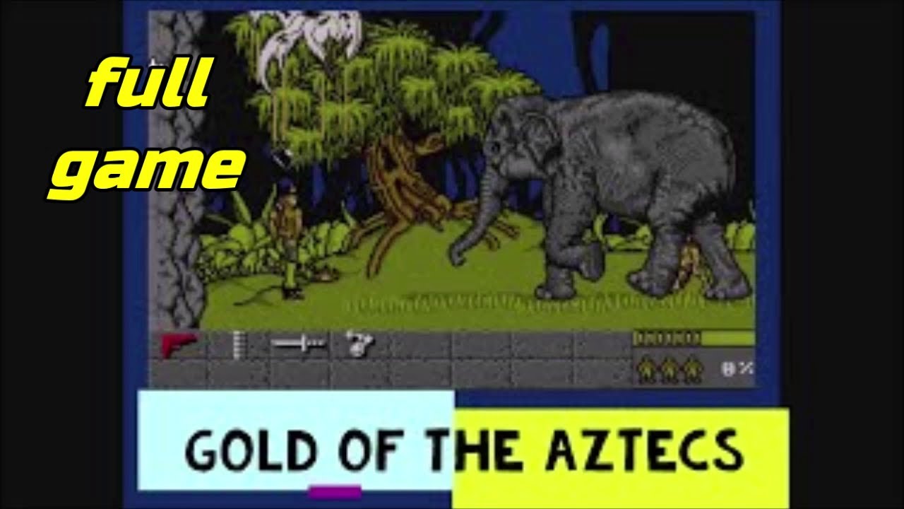Gold of the aztecs - 100% full game no comment - YouTube