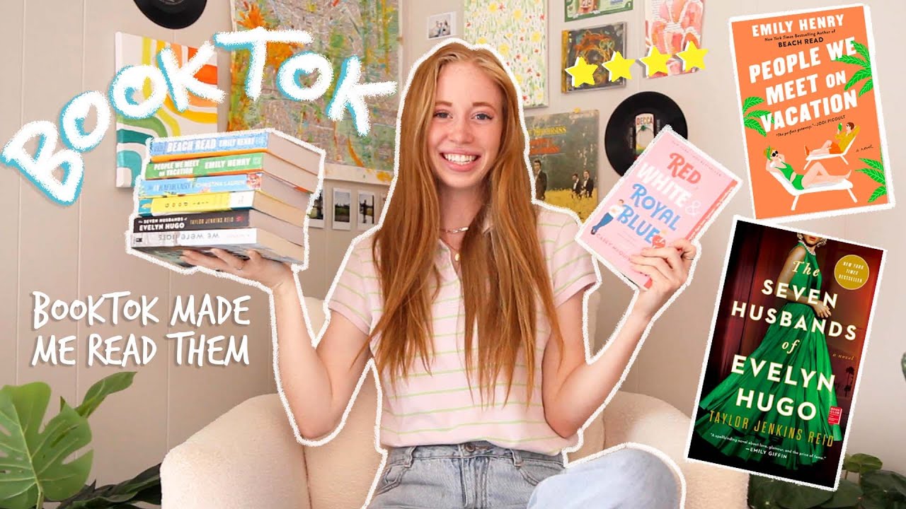 Reviewing TikTok Books *Spoiler Alert* BookTok is Worth the Hype - YouTube