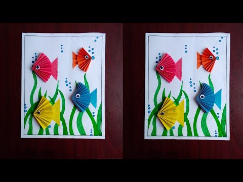underwater paper craft ideas.easy sea creatures craft.easy paper crafts ...