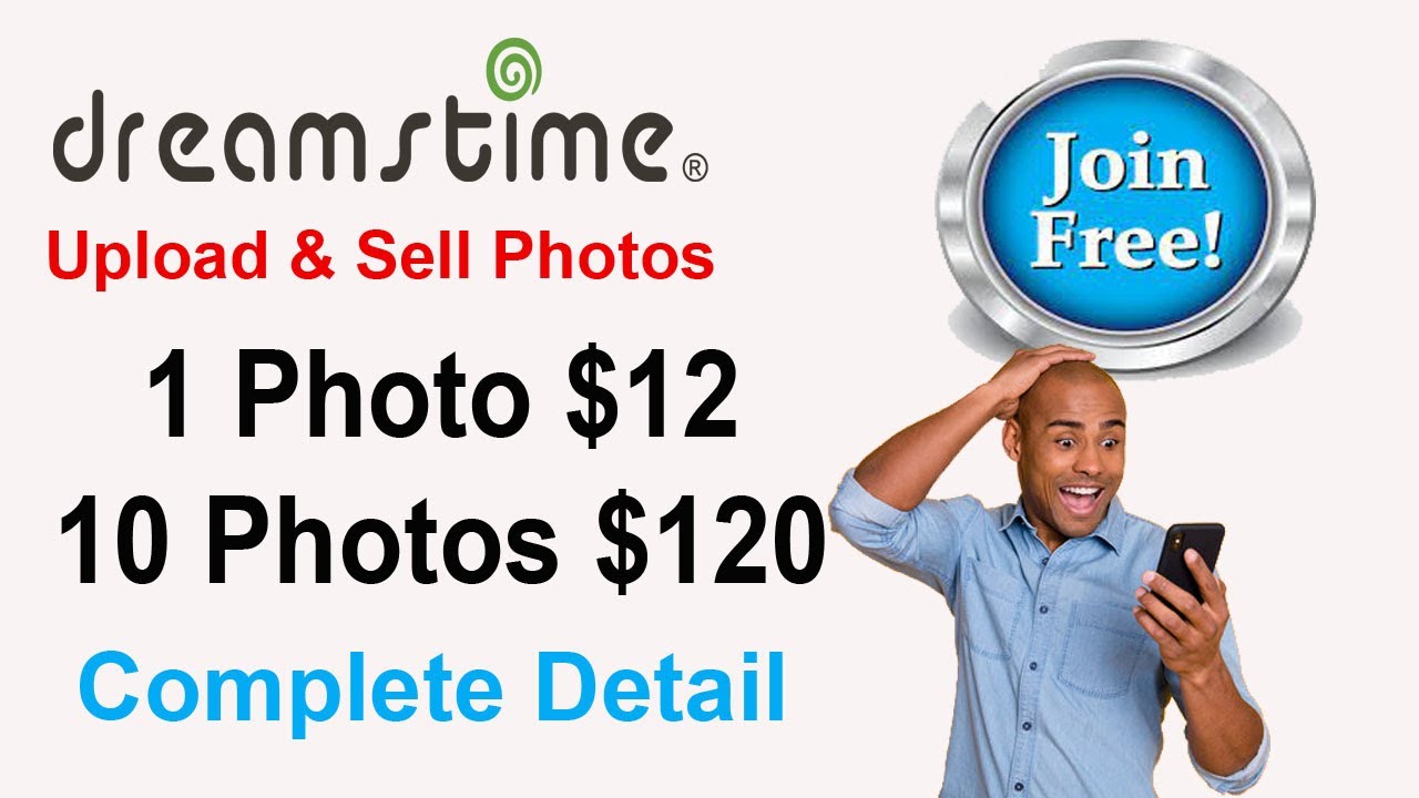 Dreamstime Review | $12 by Selling Photos | Earn Money Online $10 a Day ...