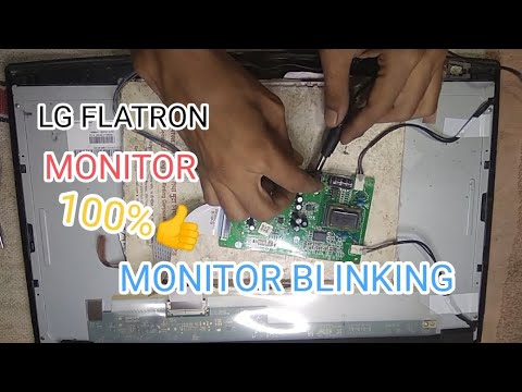 lg monitor light blinking problem! monitor power blinking problem solve ...