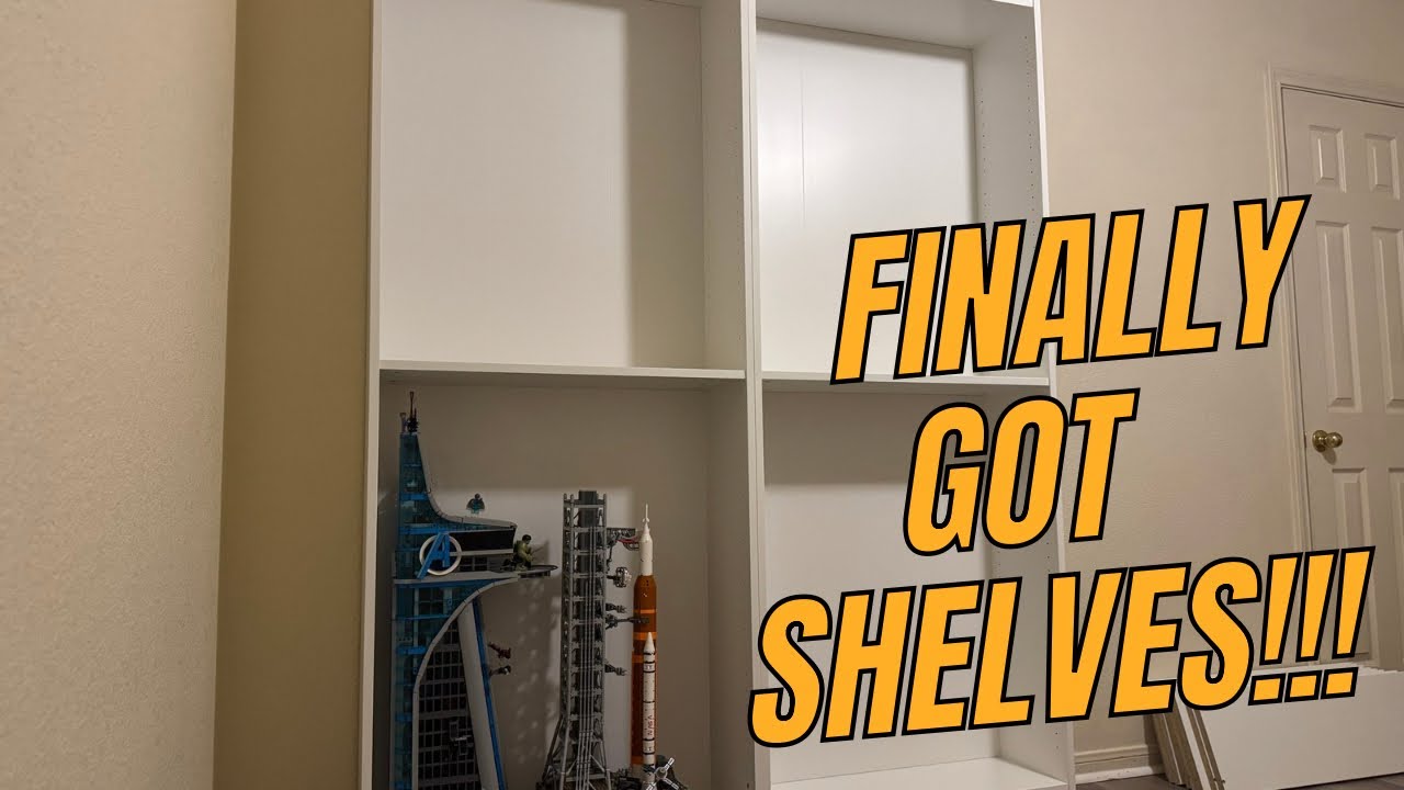 The BEST Shelves For LEGO DISPLAY!!!…Ikea Billy Bookcase - YouTube