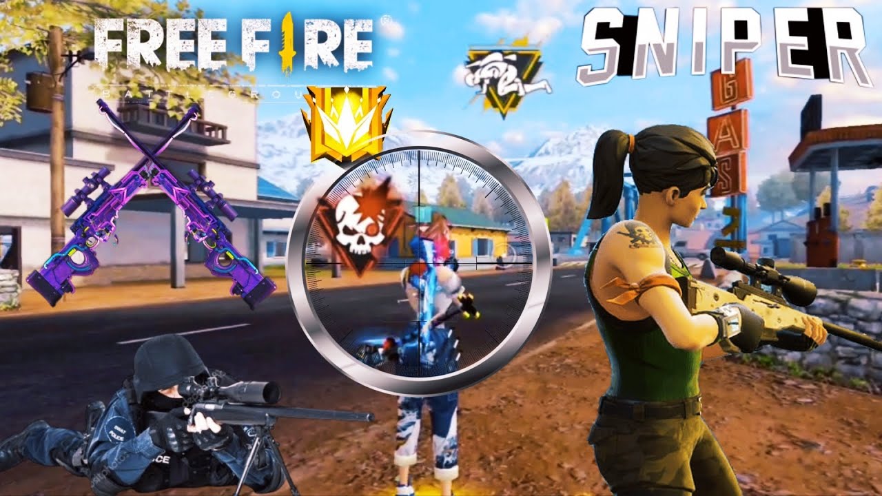 DOUBLE SNIPER COMBINATION 24 ENEMY ELIMINATE BATTLE ROYAL GAMEPLAY/FREE ...