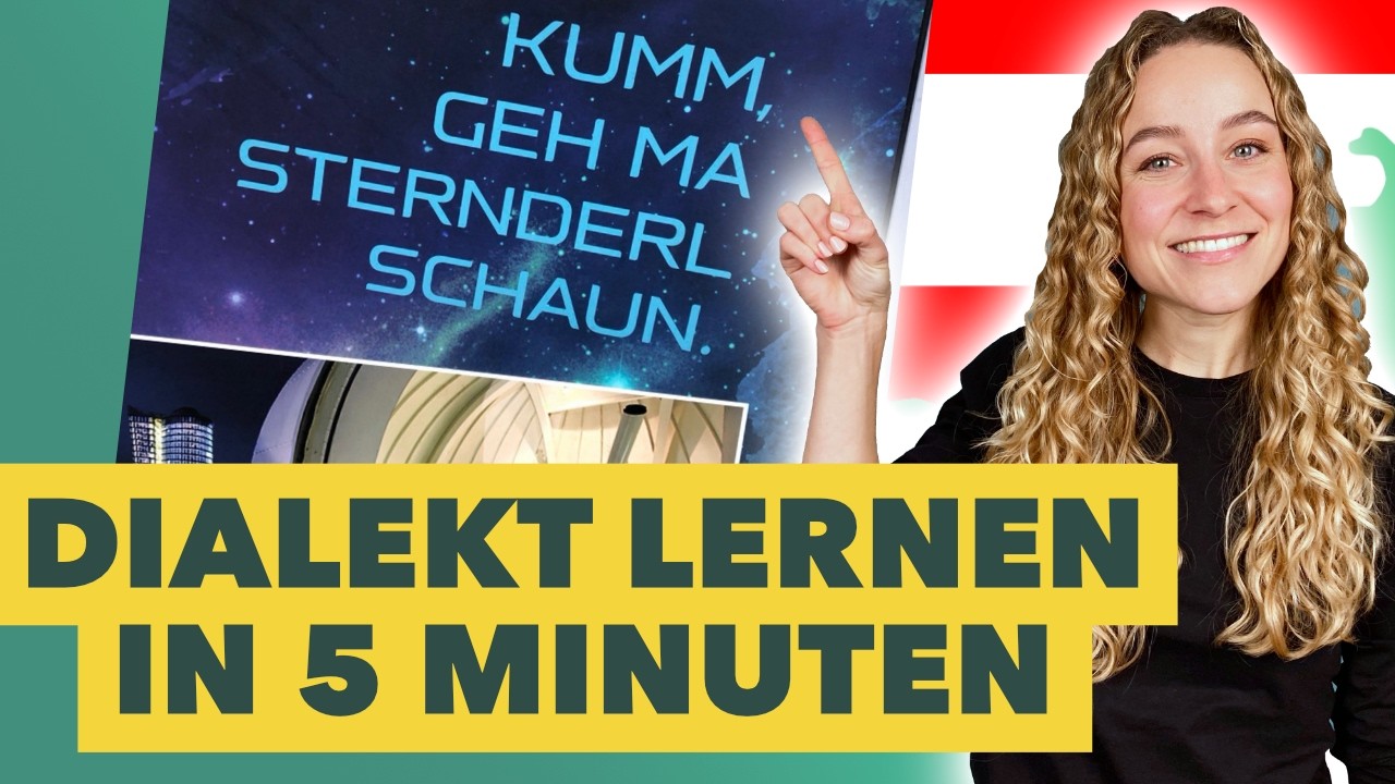 So geht Dialekt in Österreich: 1 Alltagsbeispiel, 4 Dialekt-Basics 🇦🇹🤩 ...
