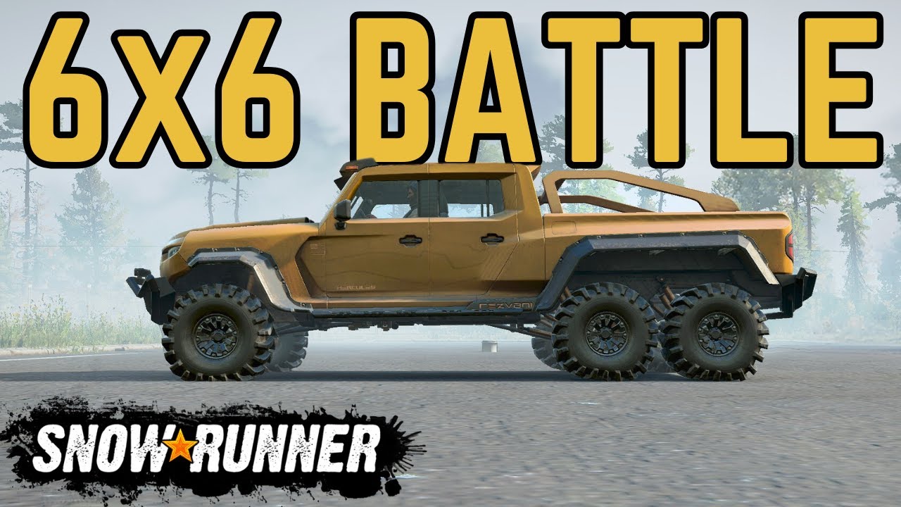 Which 6x6 Scout is Best ? SnowRunner - YouTube