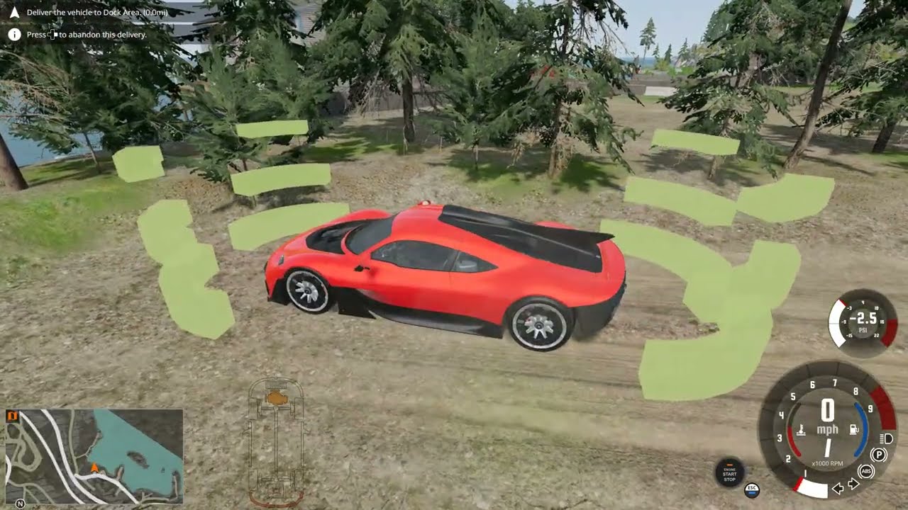 BeamNG Drive - Garage to Garage Delivery - YouTube