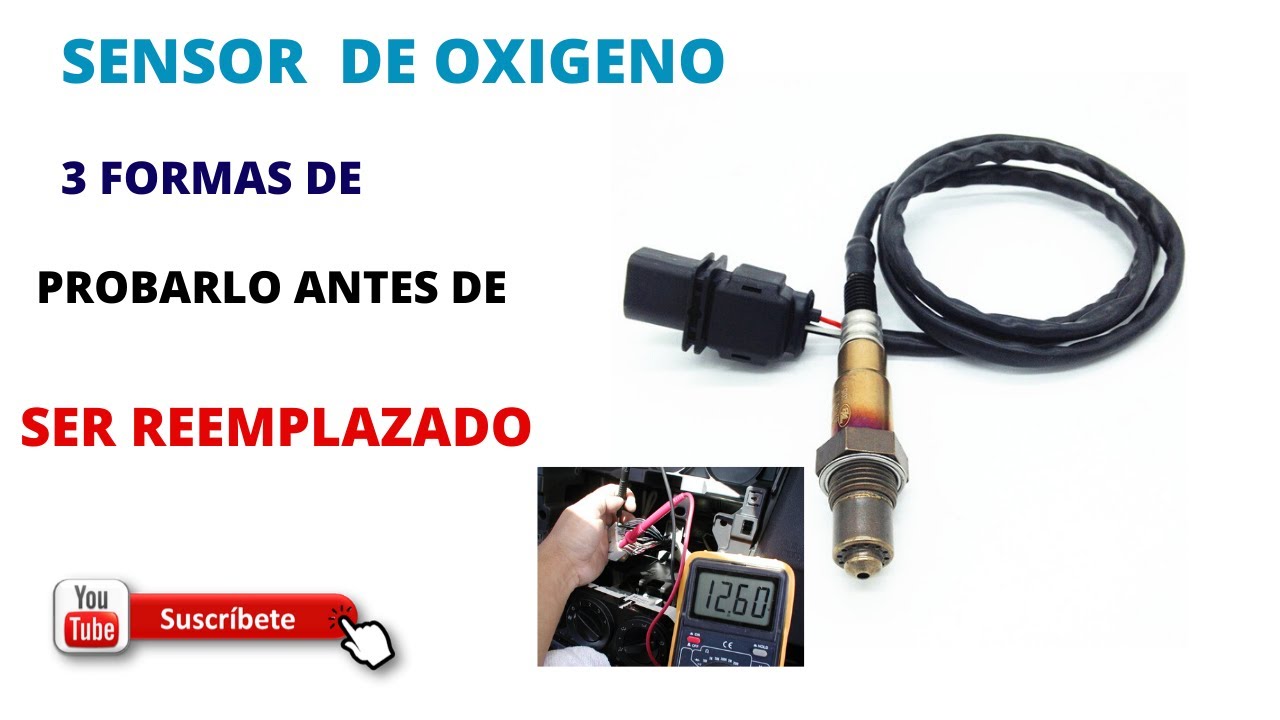 SENSOR DE OXIGENO 3 FORMAS DE DIAGNOSTICAR - YouTube