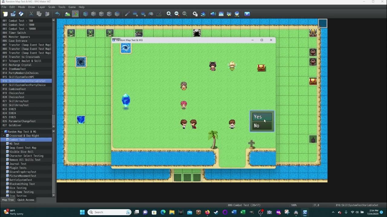 RPG Maker MZ Tutorial: Improving Skills By Use & Tracking With An Array - YouTube