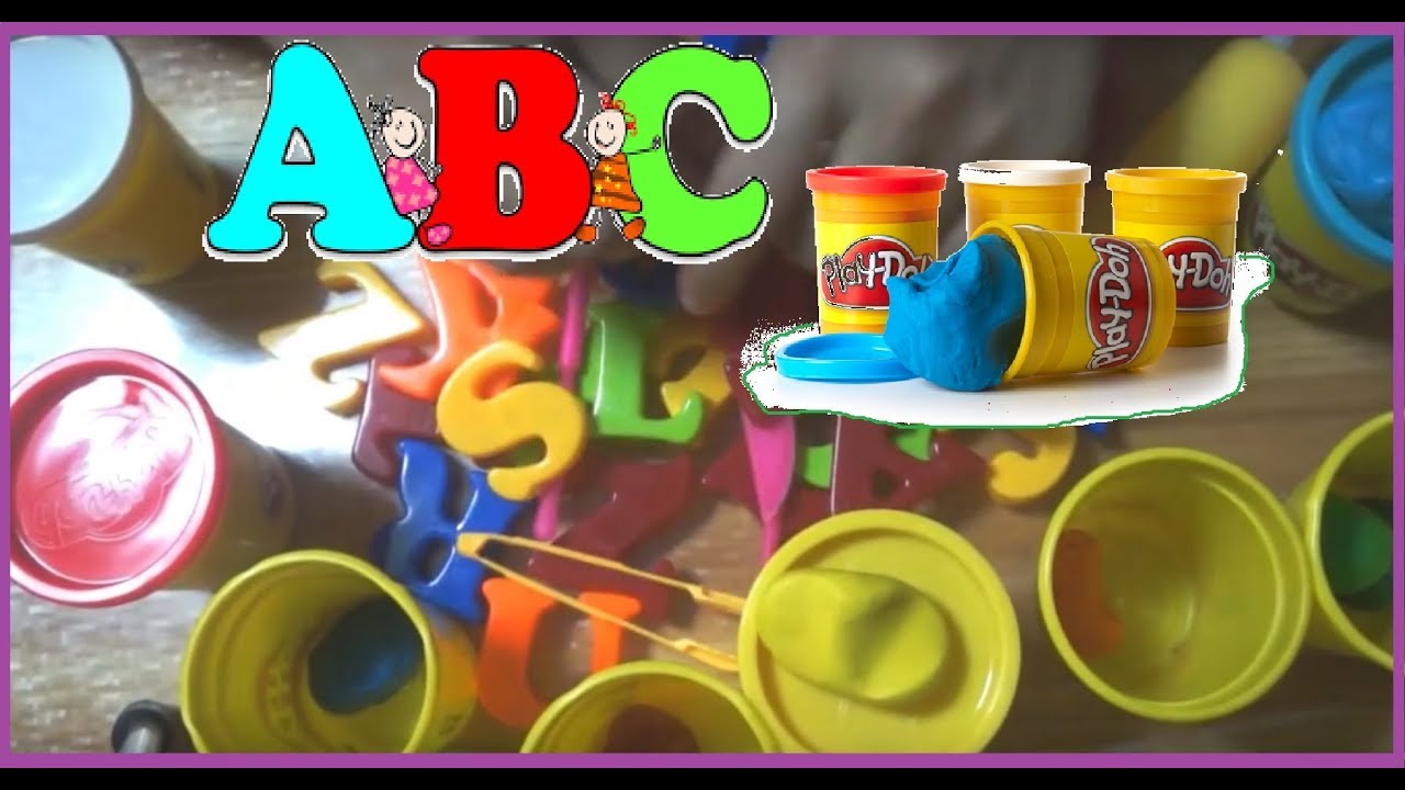 Magic ABC Song Play Doh Family Fun ABC Song Baby Nursery Rhymes Songs ...