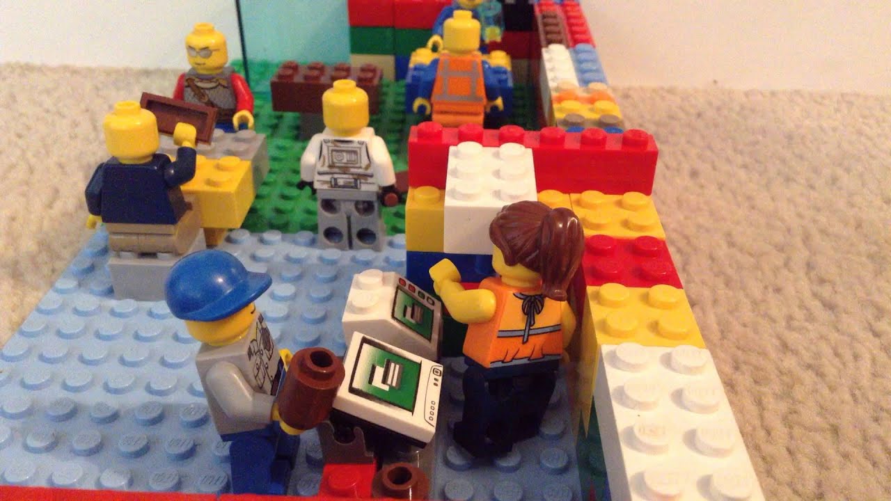 lego rip off cafe - YouTube