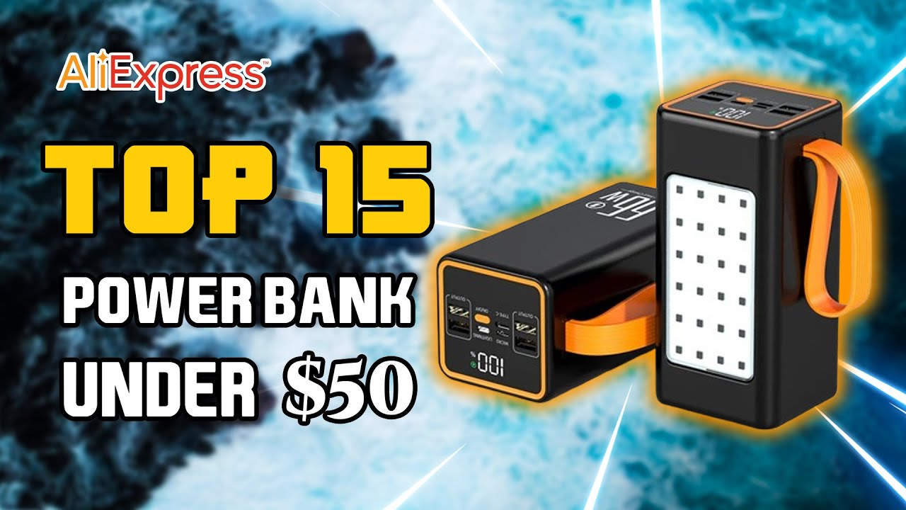 🤩 Top 15 Best Power Bank On Aliexpress Under $50 | Best Aliexpress ...
