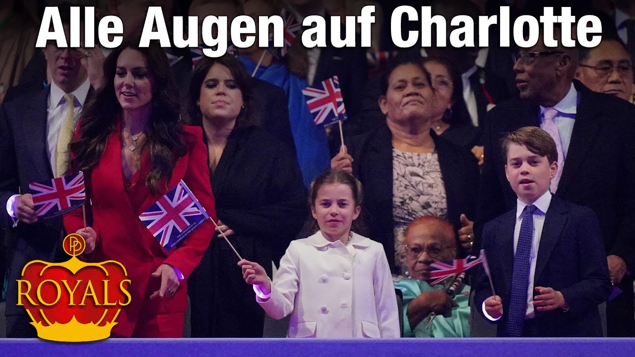 Prinzessin Charlotte bei der Krönung: SO stahl sie ihrem Opa Charles ...
