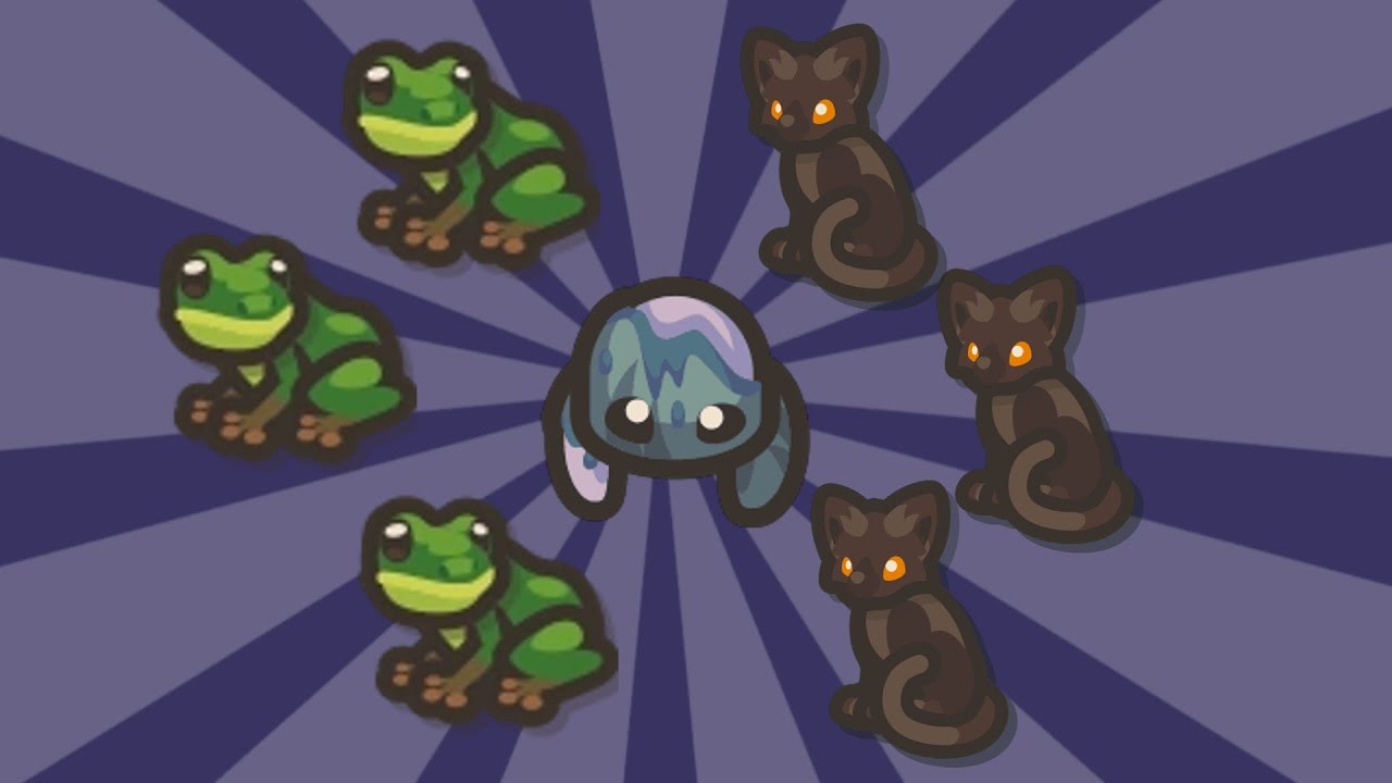 playing taming.io with the cat and the frog - YouTube