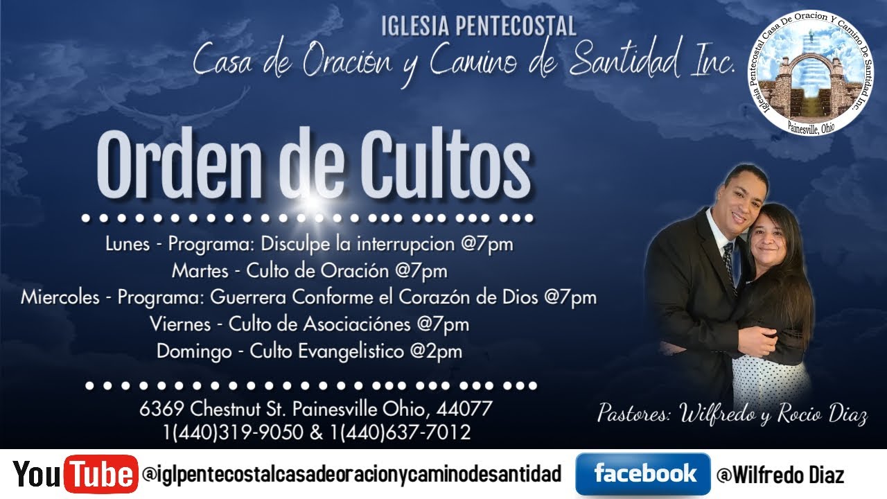 Culto de Caballeros con Predicador especial "Pastor Alejandro Torres ...