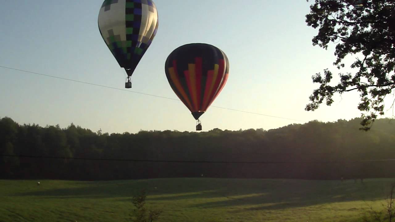 Balloons dropping markers at goal #15 - markerdrop by team 46 Grant ...