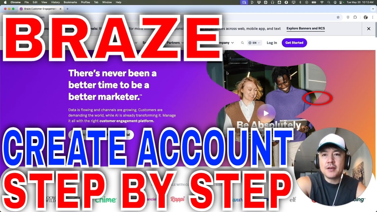 How To Sign Up Create Braze Account 🔴 - YouTube