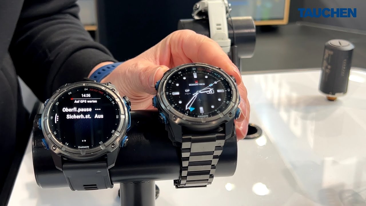 Erst vor kurzem gelauncht, der neue MK3i von Garmin - YouTube