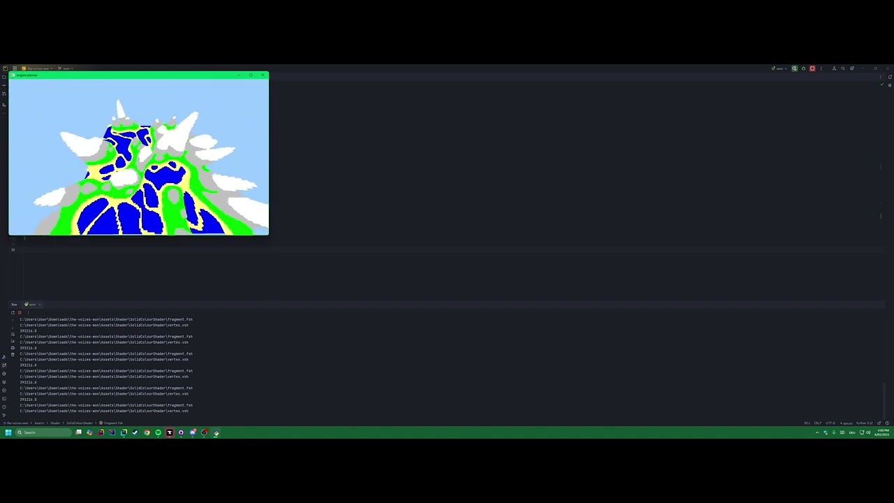 python voxel "engine" v2 - YouTube
