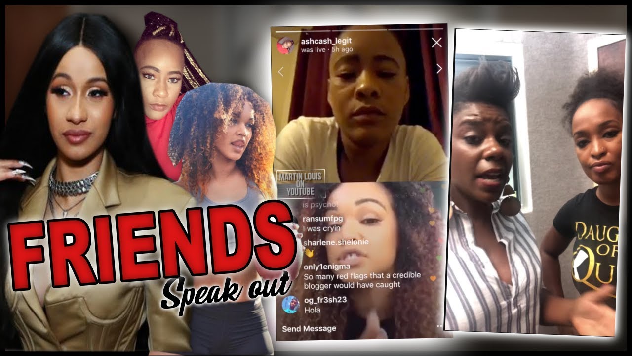 Cardi B Dancer Friends Address Tasha K & Ex-Roommate (IG LIVE VIDEO ...