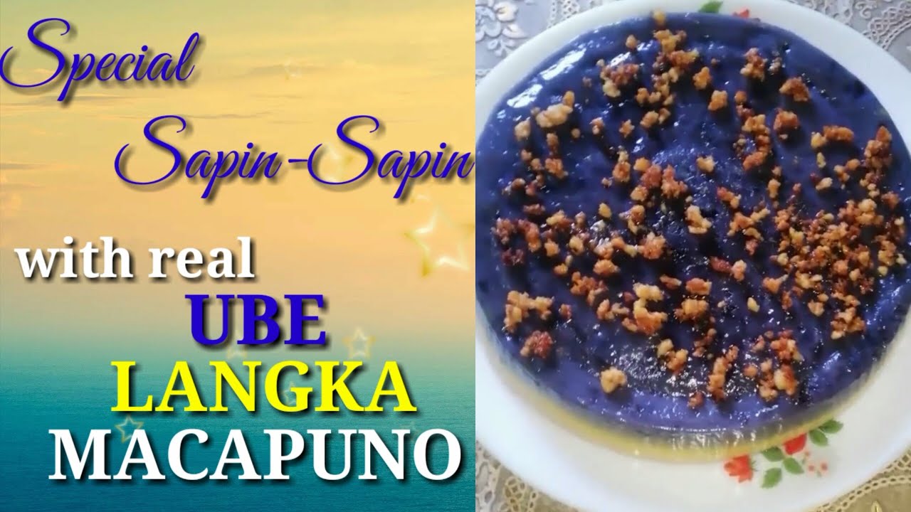How to cook special sapin-sapin|easy Home made recipe|| - YouTube