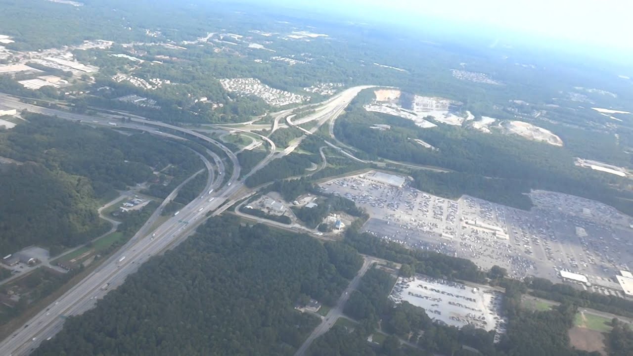 Plane Takeoff from Atlanta ATL - YouTube