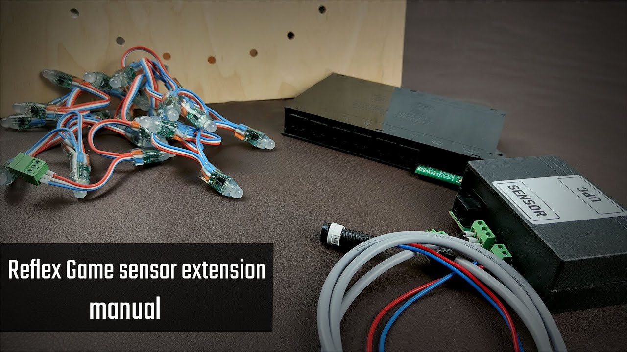 Reflex Game sensor extension manual - YouTube