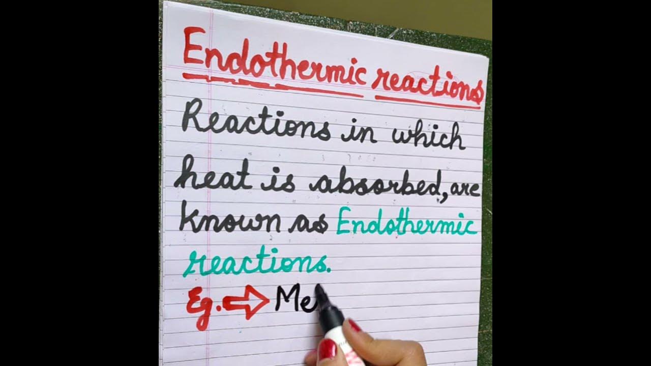 Definition Of Endothermic Reaction Rcfy Chemistry youtubeshorts definition-of-endothermic-reaction-rcfy-chemistry-youtubeshorts