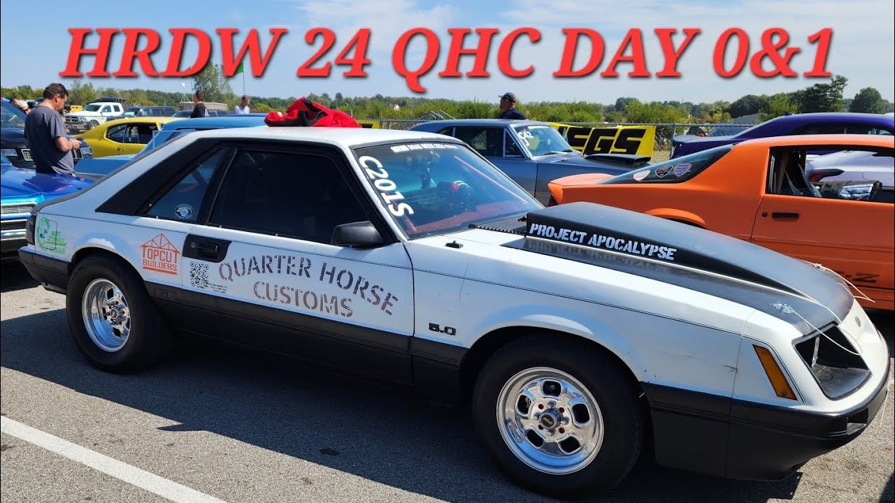 Hot Rod Drag Week 2024 QHC Day 0 AND Day 1!!! - YouTube