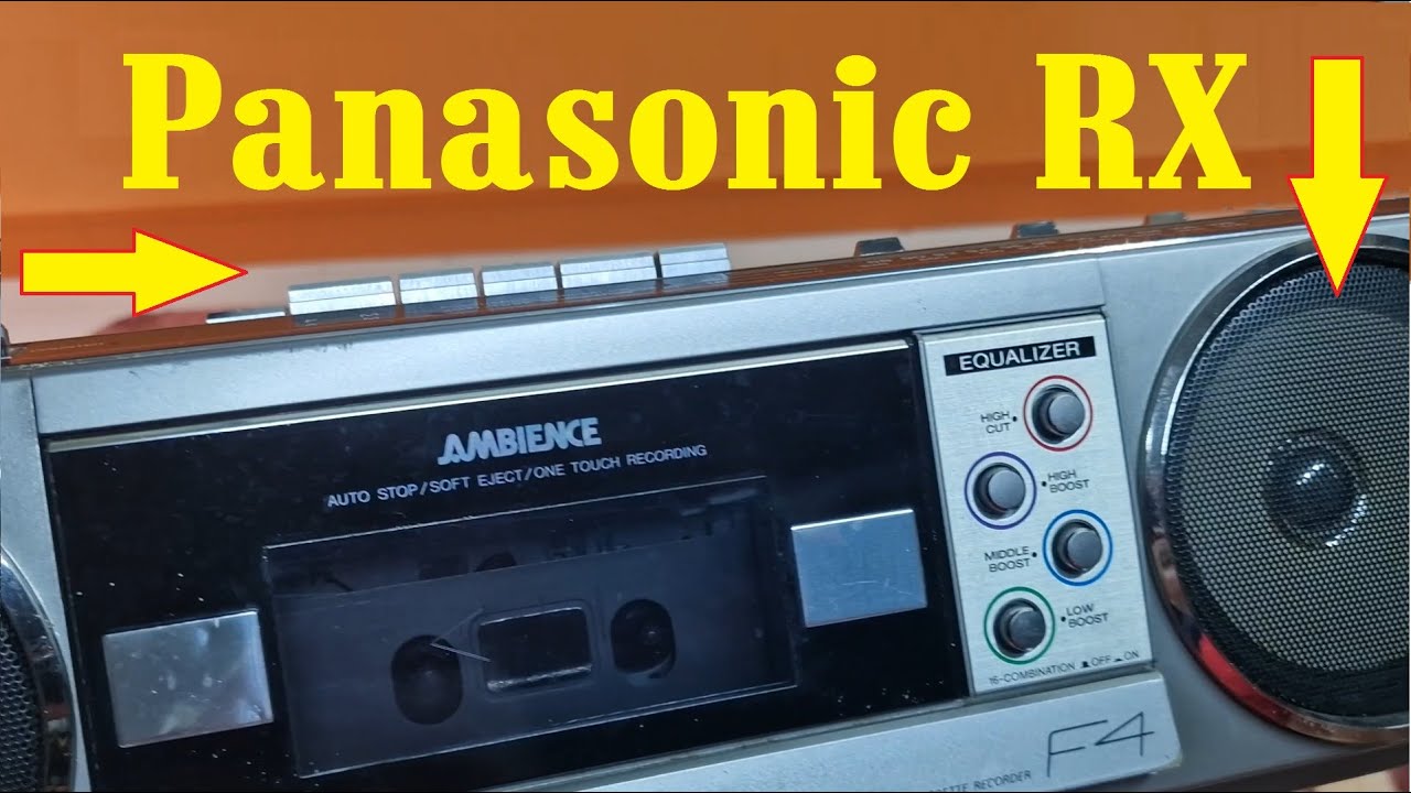 Panasonic RX-FW17 - RX-F4 - RX-F10 arrived for restoration from USA ...
