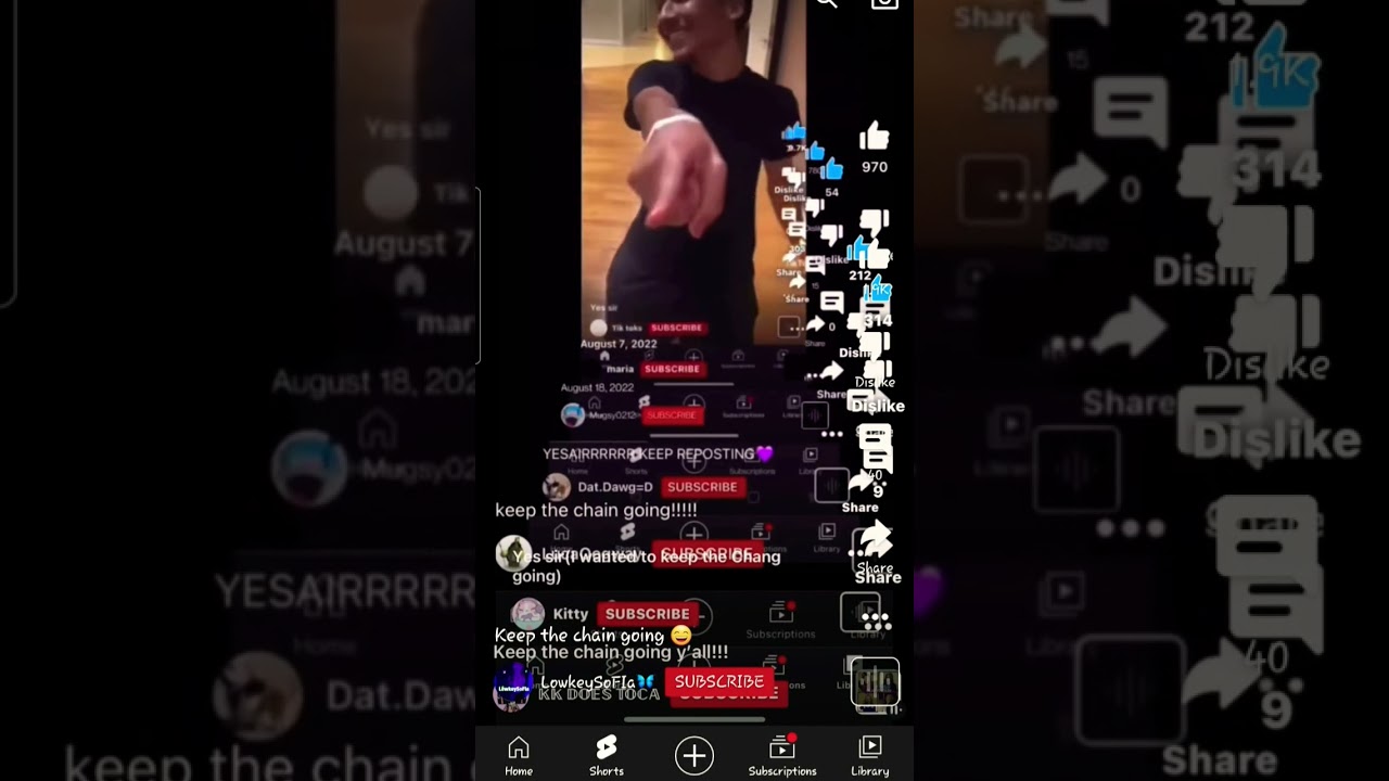 keep the chain going - YouTube