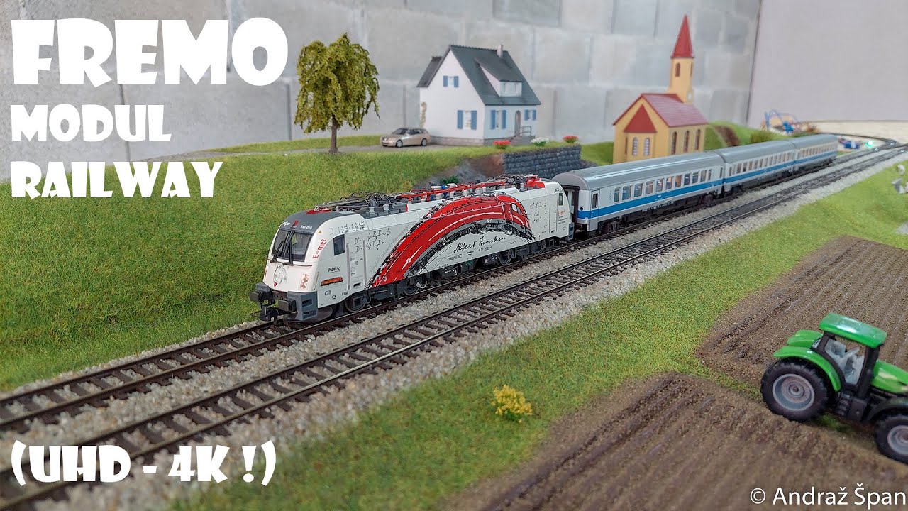 Fremo modul railway (UHD - 4K !) - YouTube