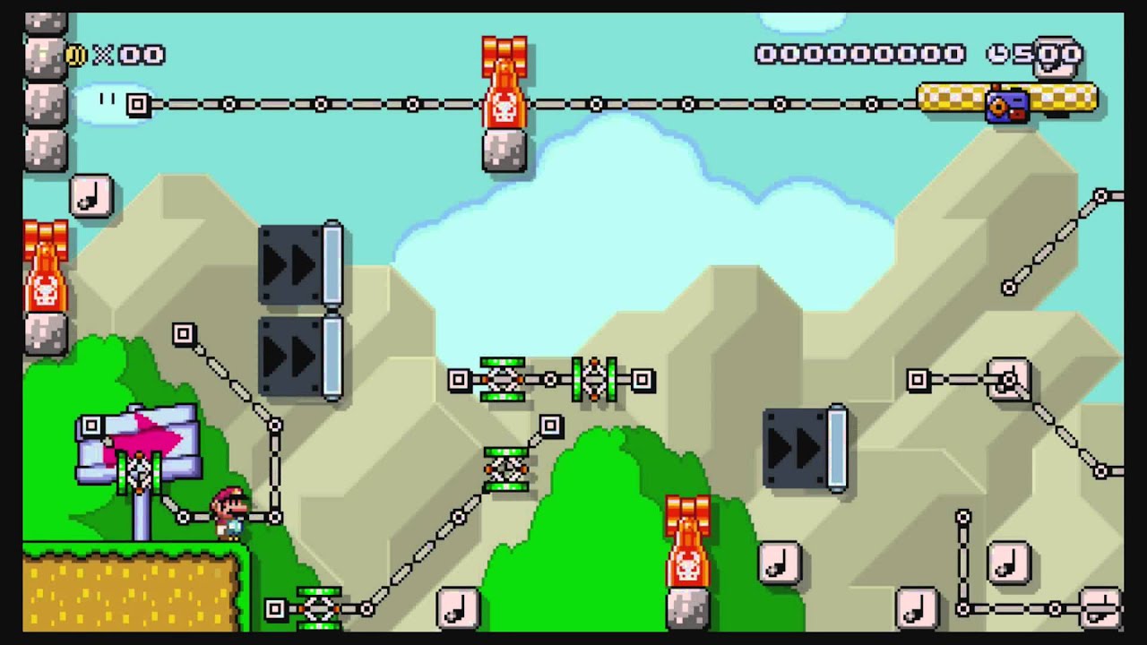 My Own Auto Mario Levels SUPER MARIO MAKER - YouTube