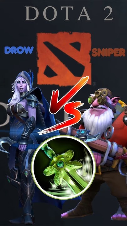 Drow Ranger VS Sniper Butterfly showdown #dota2 - YouTube