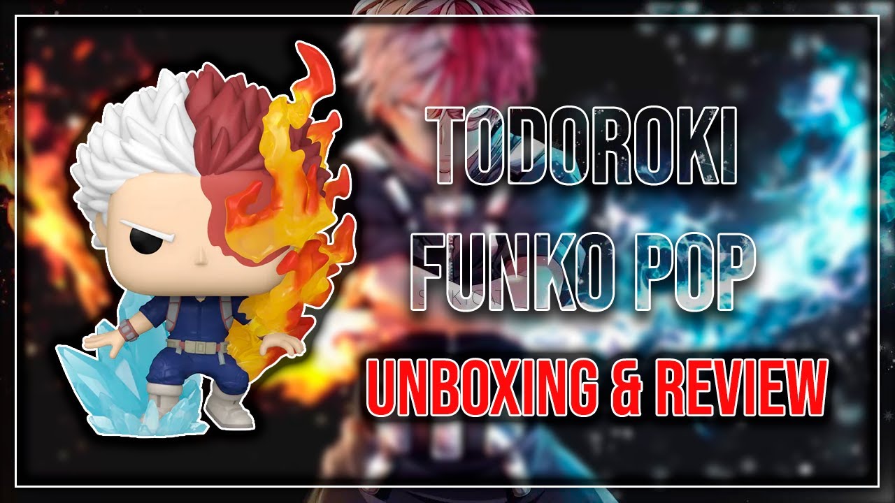 Funko Pop Shoto Todoroki #1348 | My Hero Academia | Unboxing Y Review ...
