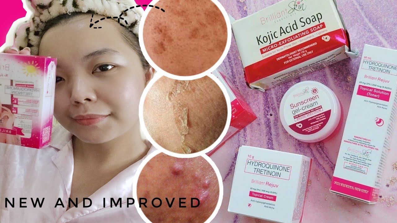 Proper Use Of The Newly Improved Brilliant Rejuv Set Hydroquinone