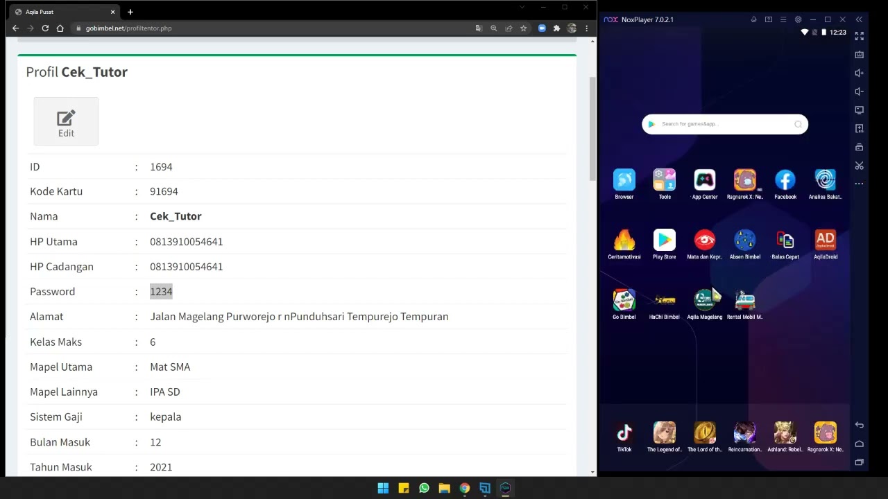 Software Administrasi Bimbel lengkap dengan Aplikasi Bimbel - YouTube