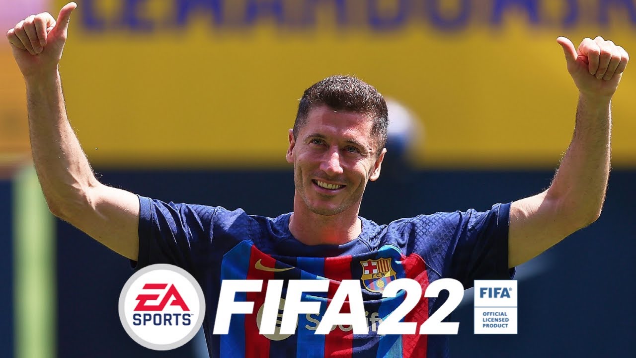 FIFA 22 Robert Lewandowski FC Barcelona Official - YouTube