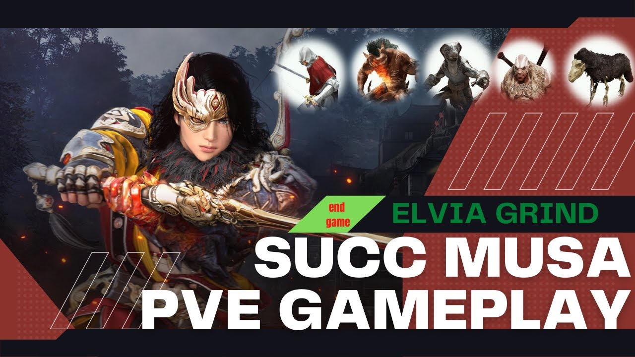 BDO| Musa Succession PVE gameplay in Elvia Server | Black Desert Online ...